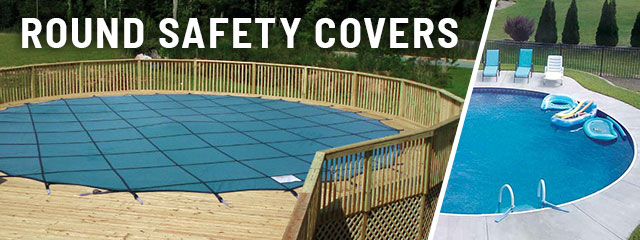 Round Pool Safety Covers | Wholesale Pool Covers